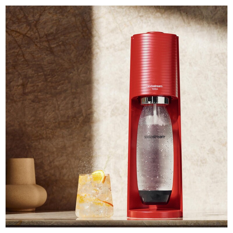 TERRA Red | Výrobník sody SodaStream